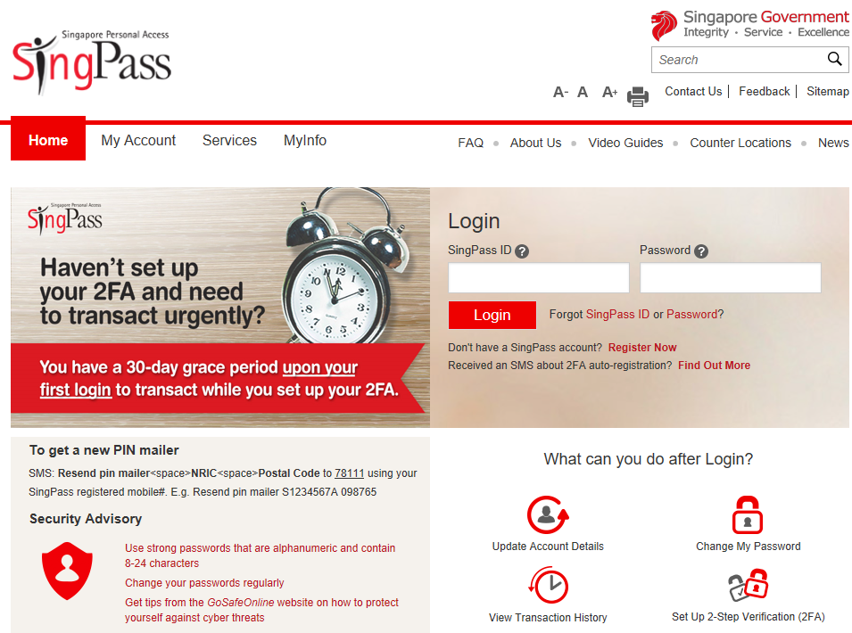 [SG only] How to Reset your SingPass? | My Thinking Out Loud!